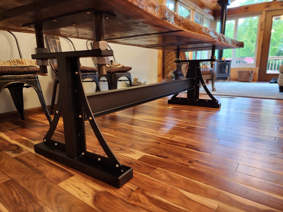 Industrial Screw Base - Adjustable and Customizable! - Etsy