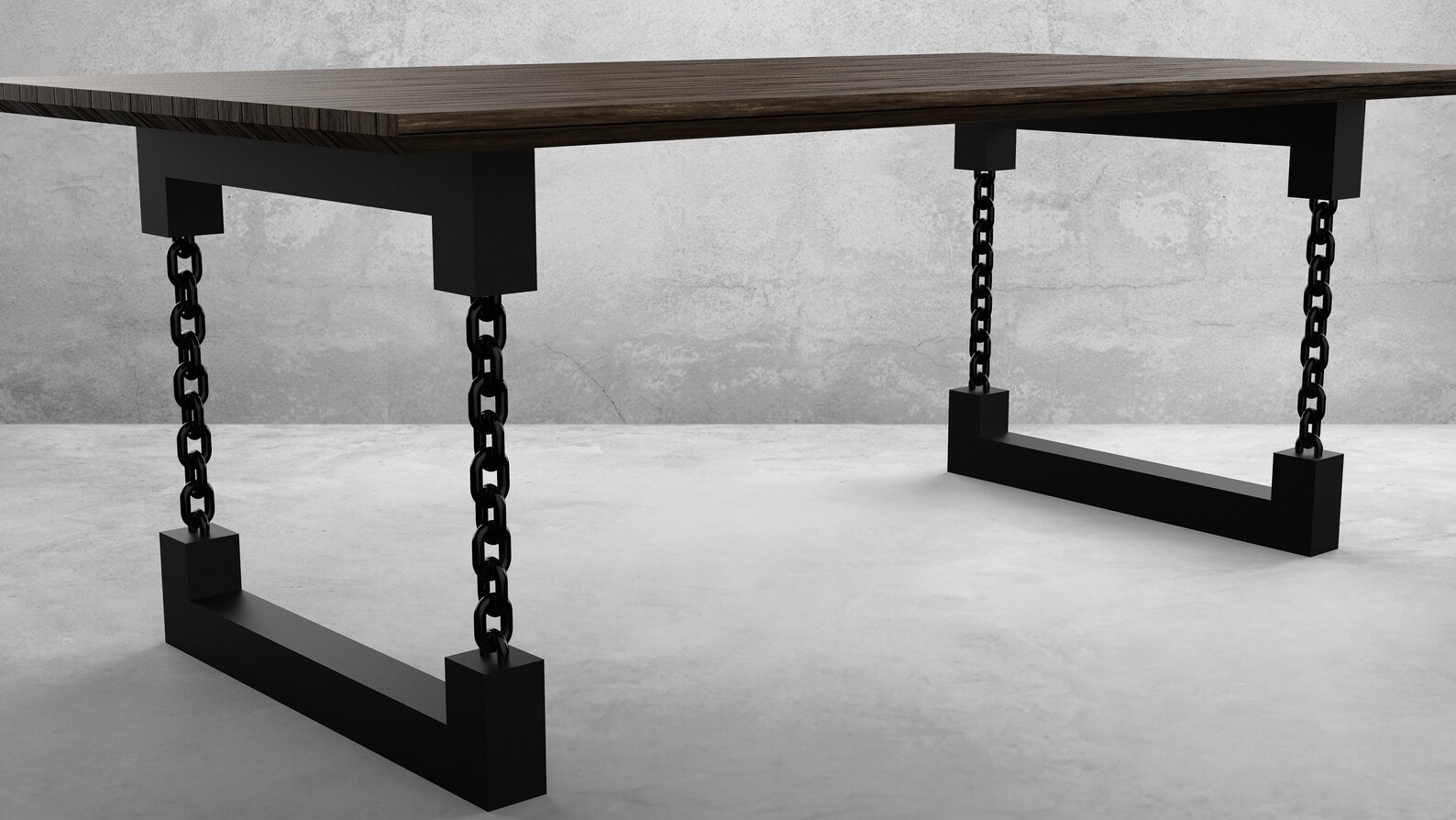 Square U Chain Link Table Legs - Etsy