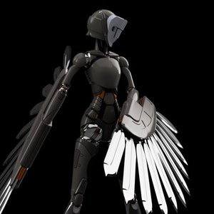 Proxie Frame X Tengu III BJD (3D Printable Ball Jointed Doll) - Etsy