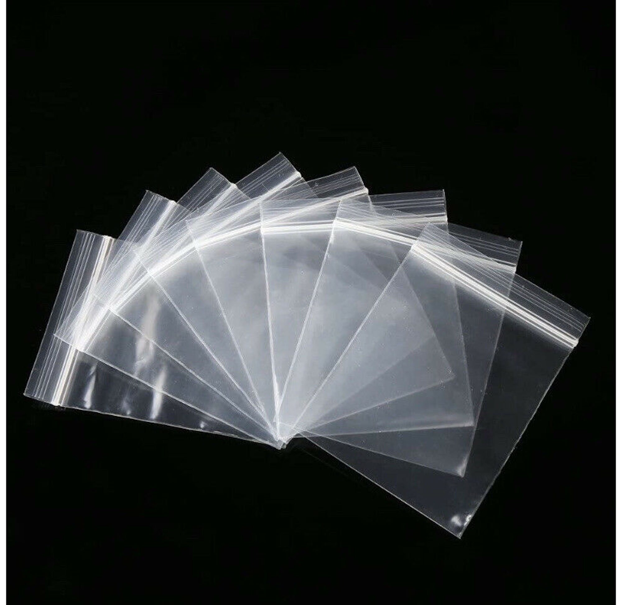 GRIP SEAL BAGS Self Resealable Clear Polythene Poly Plastic - Etsy UK