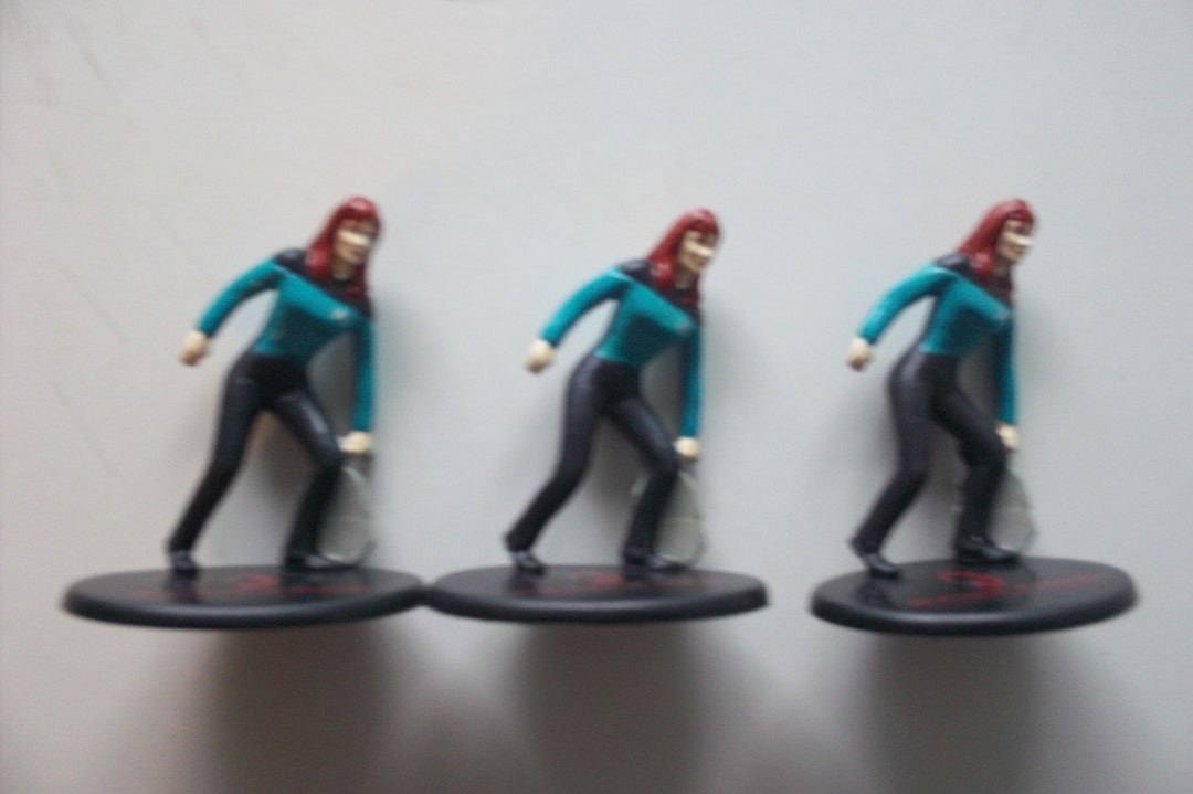 3 Star Trek Generations Figures Applause 1994 - Etsy