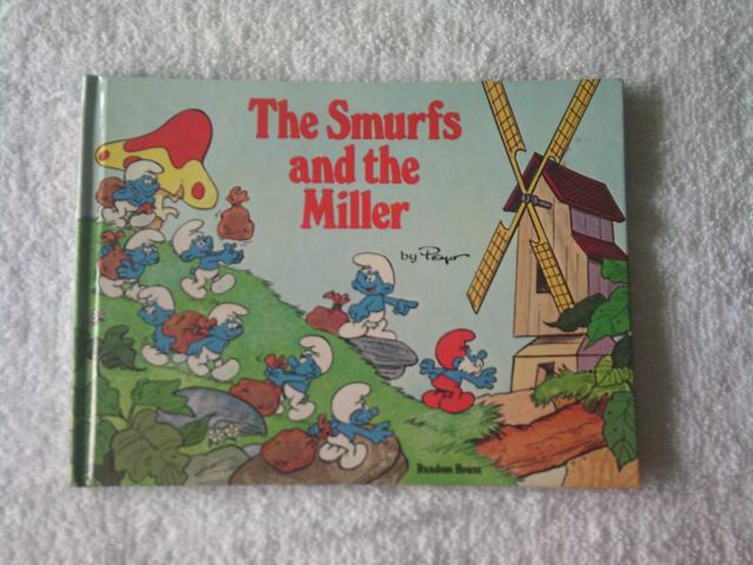 The Smurfs and the Miller Book 1984 - Etsy
