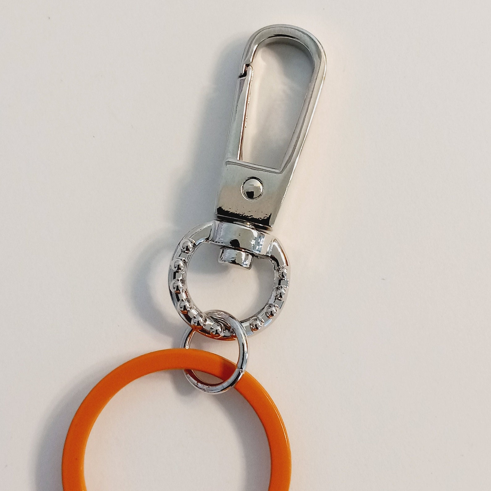 Fun 3D Orange Slice Keychain, Adorable Clementine Key Ring, Citrus ...