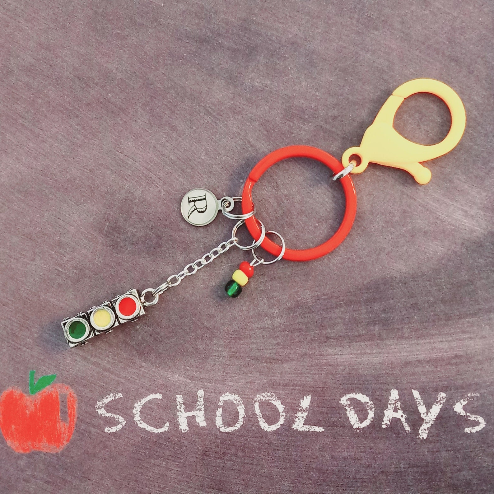 3D Traffic Light Keychain Personalized Traffic Signal Key - Etsy