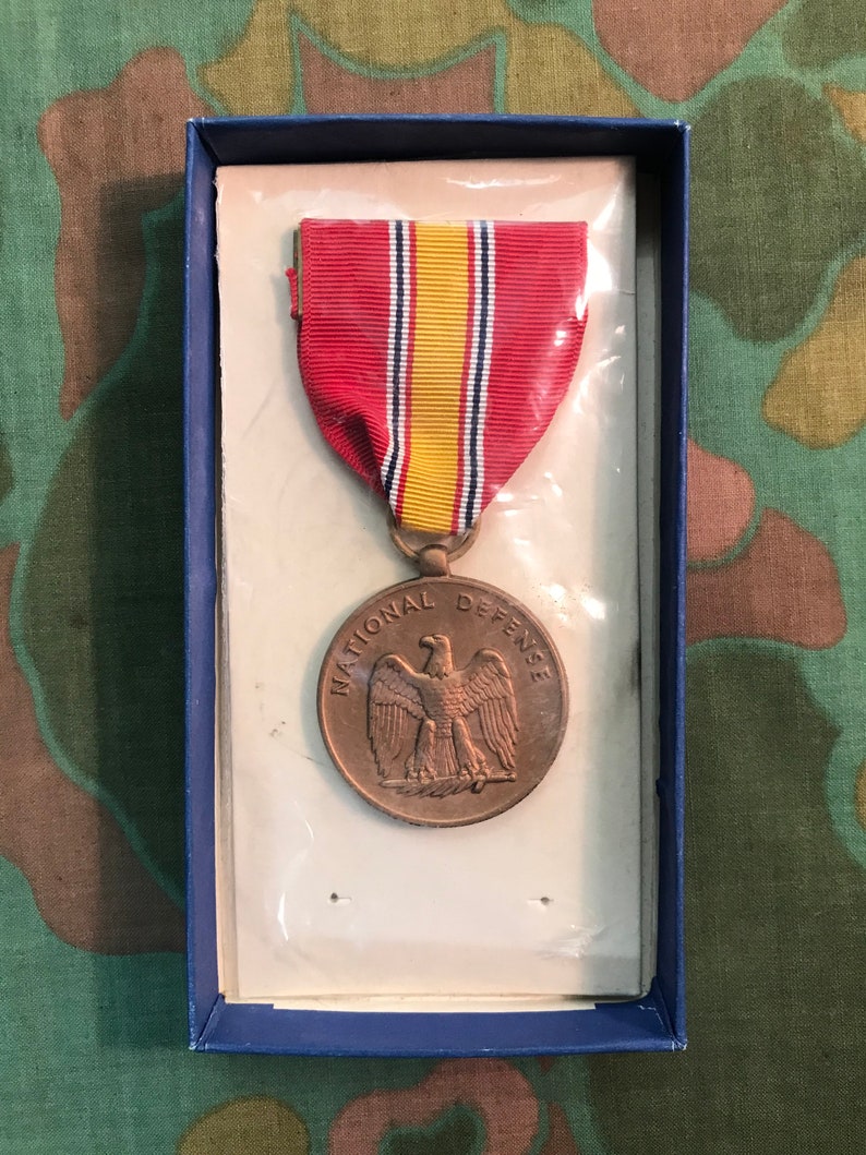 National Defense Medal - Etsy