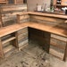 Rustic Reclaimed Retail Counter Reception Desk Office Desk - Etsy