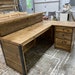 Rustic Reclaimed Retail Counter Reception Desk Office Desk - Etsy