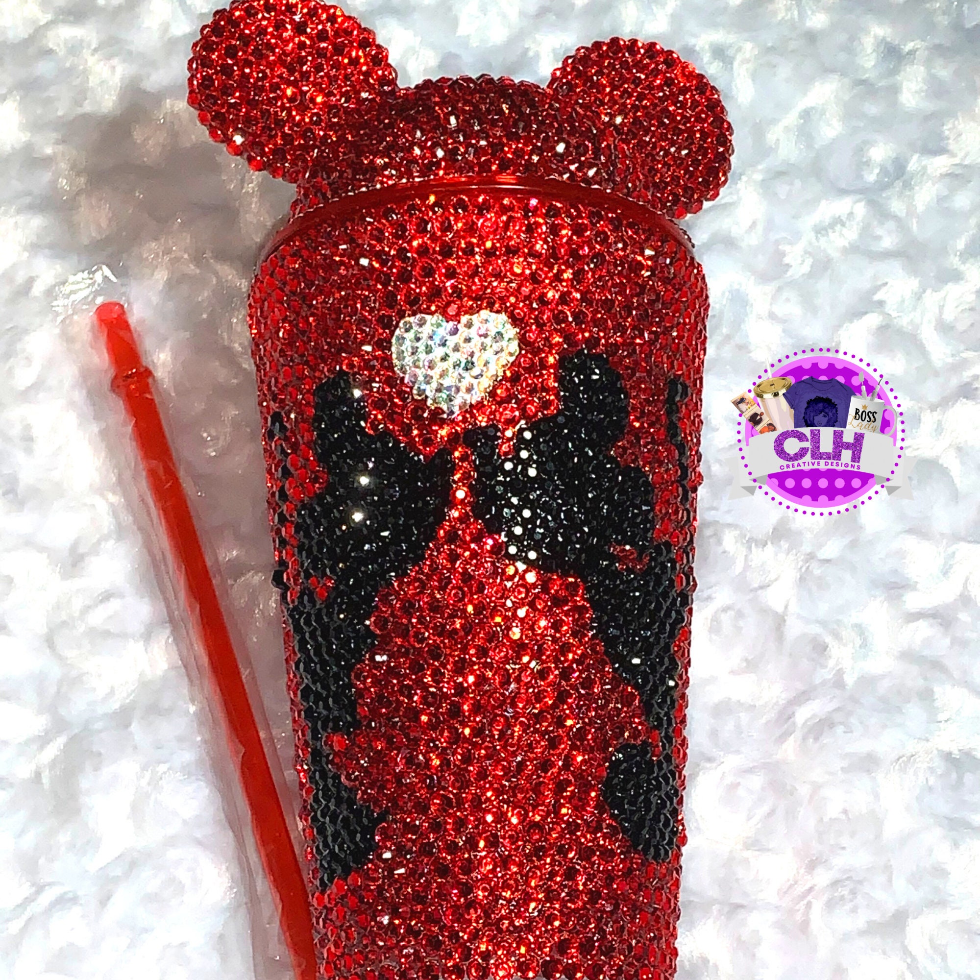 Sparkling 16 Oz Bling Tumblermicky, Mouse Tumbler, Mickey Mouse Cup ...