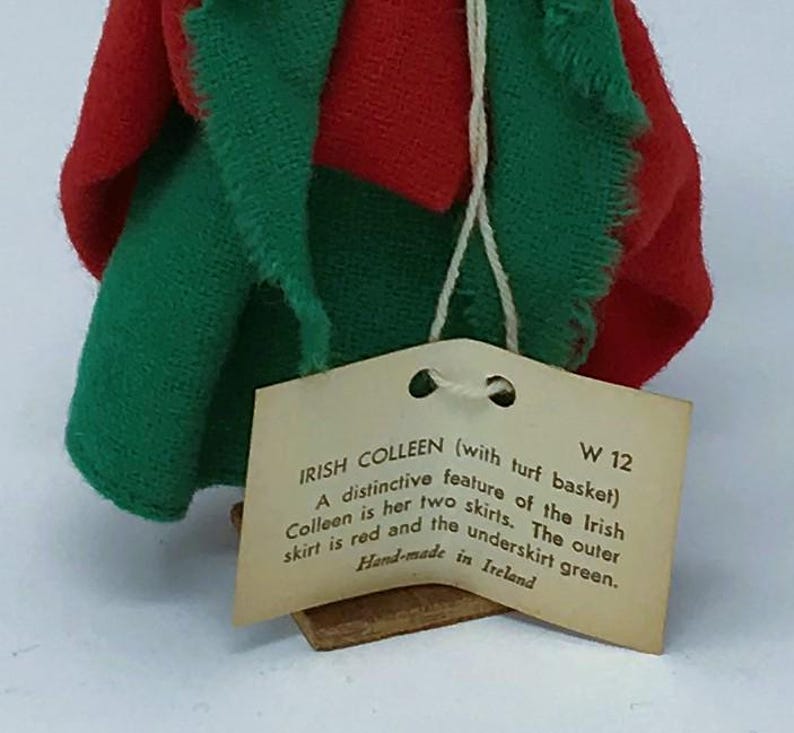 Vintage Handmade Irish Colleen Doll by Jay - Etsy