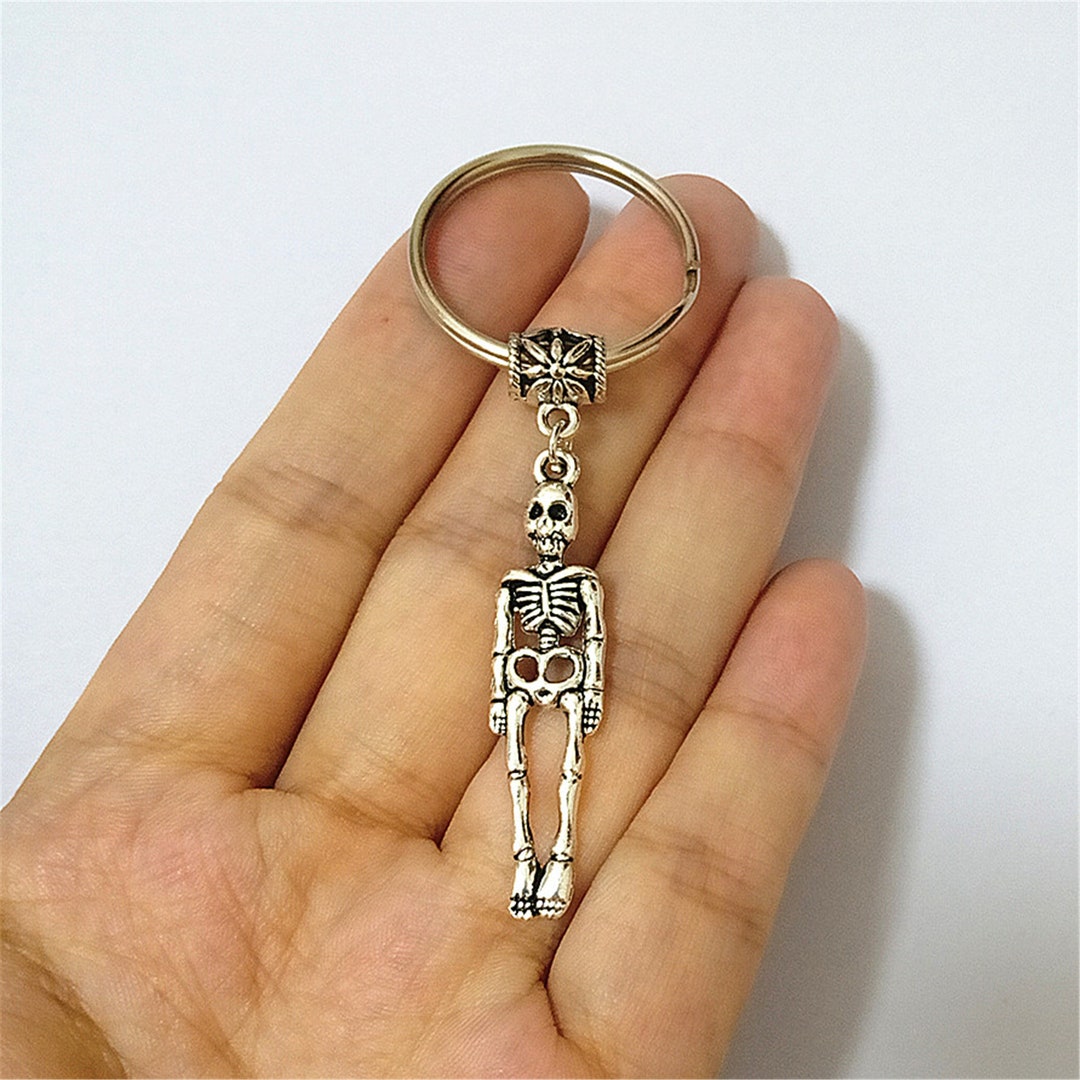 Creative Skeleton Keychain, Skeleton Anatomy Keychain, Housewarming ...