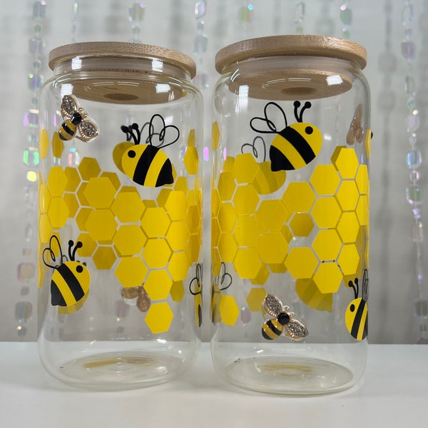 Bumble Bee Glassware - Etsy