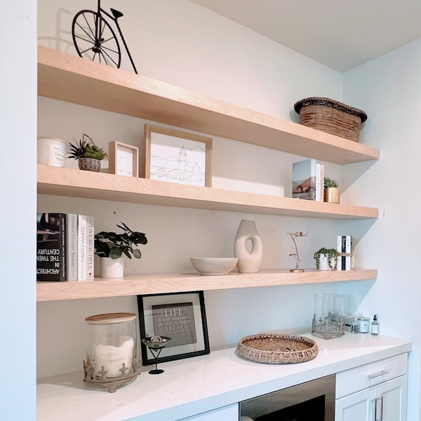 Custom Floating Shelf - Etsy