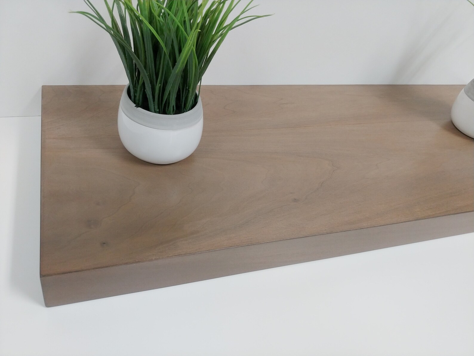Colonial Maple Floating Shelf Solid Wood Heavy Duty Hidden Bracket - Etsy