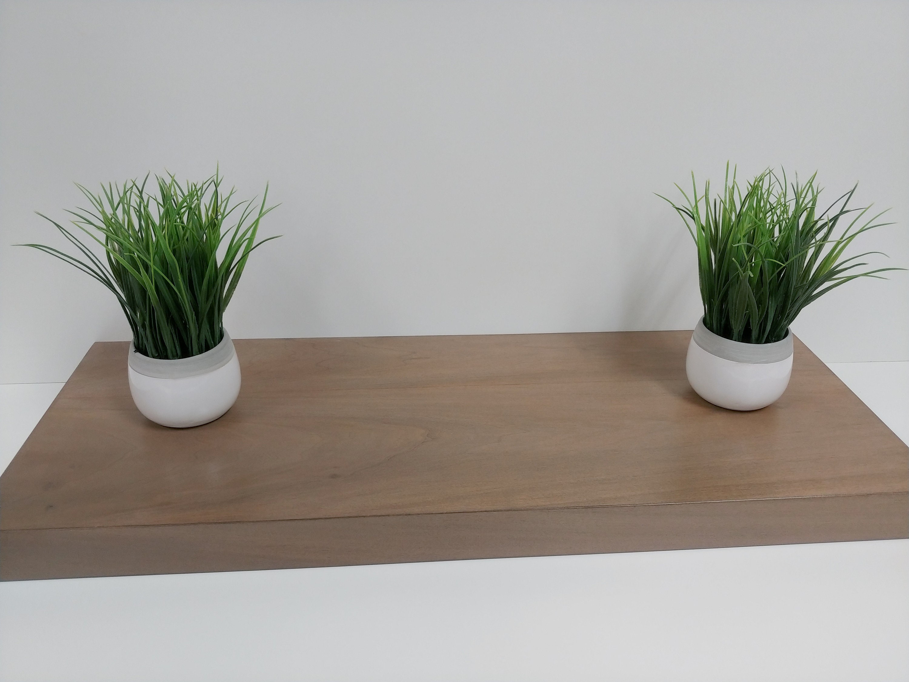 Colonial Maple Floating Shelf Solid Wood Heavy Duty Hidden Bracket - Etsy