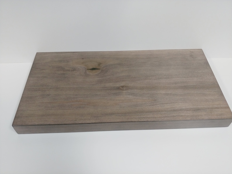 Slate Stone Floating Shelf Solid Wood Heavy Duty Hidden | Etsy