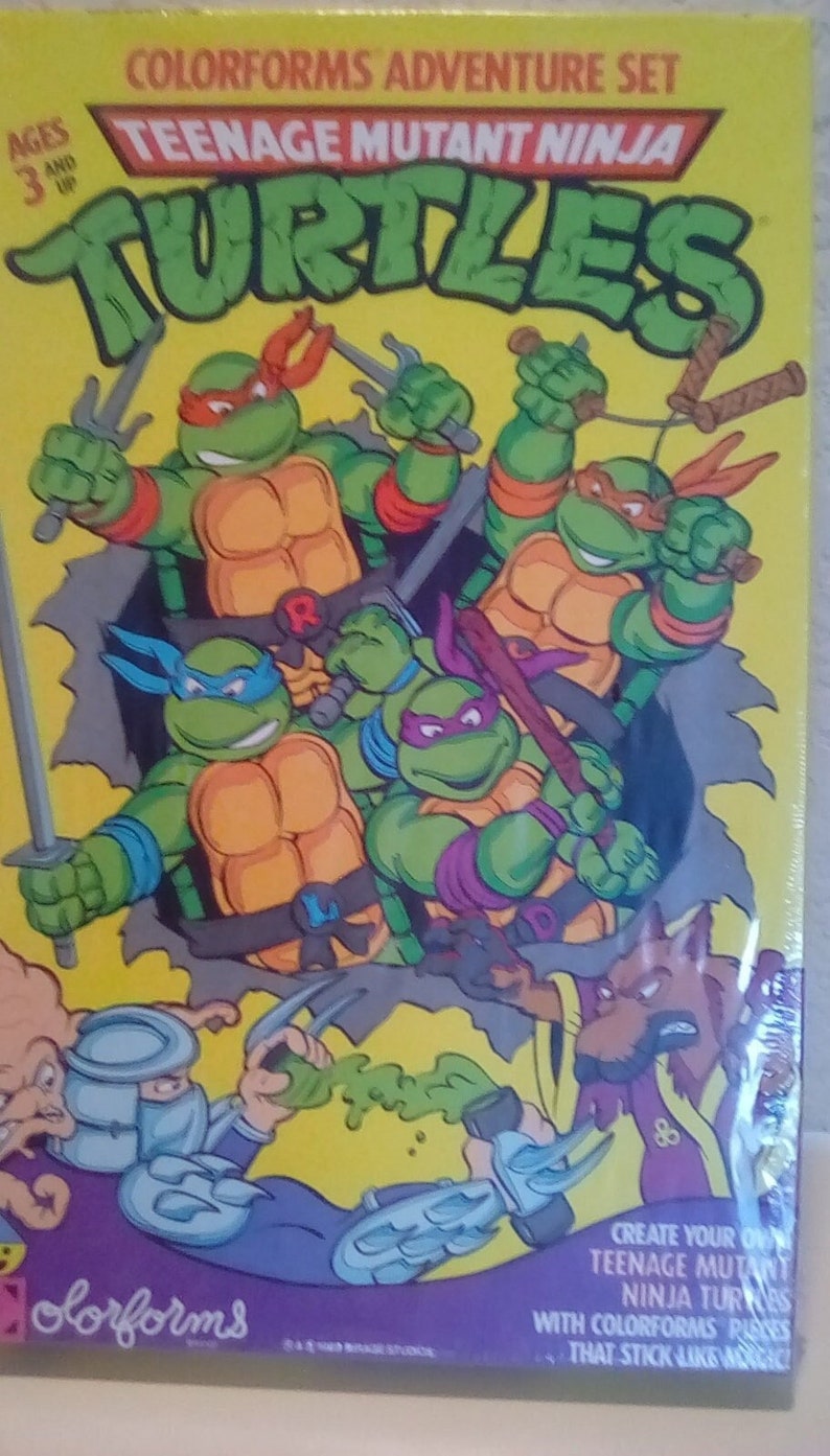 Teenage Mutant Ninja Turtles Color Forms Set - Etsy