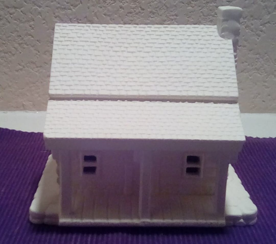 Ceramic Bisque Country Cabin Ready to Paint - Etsy