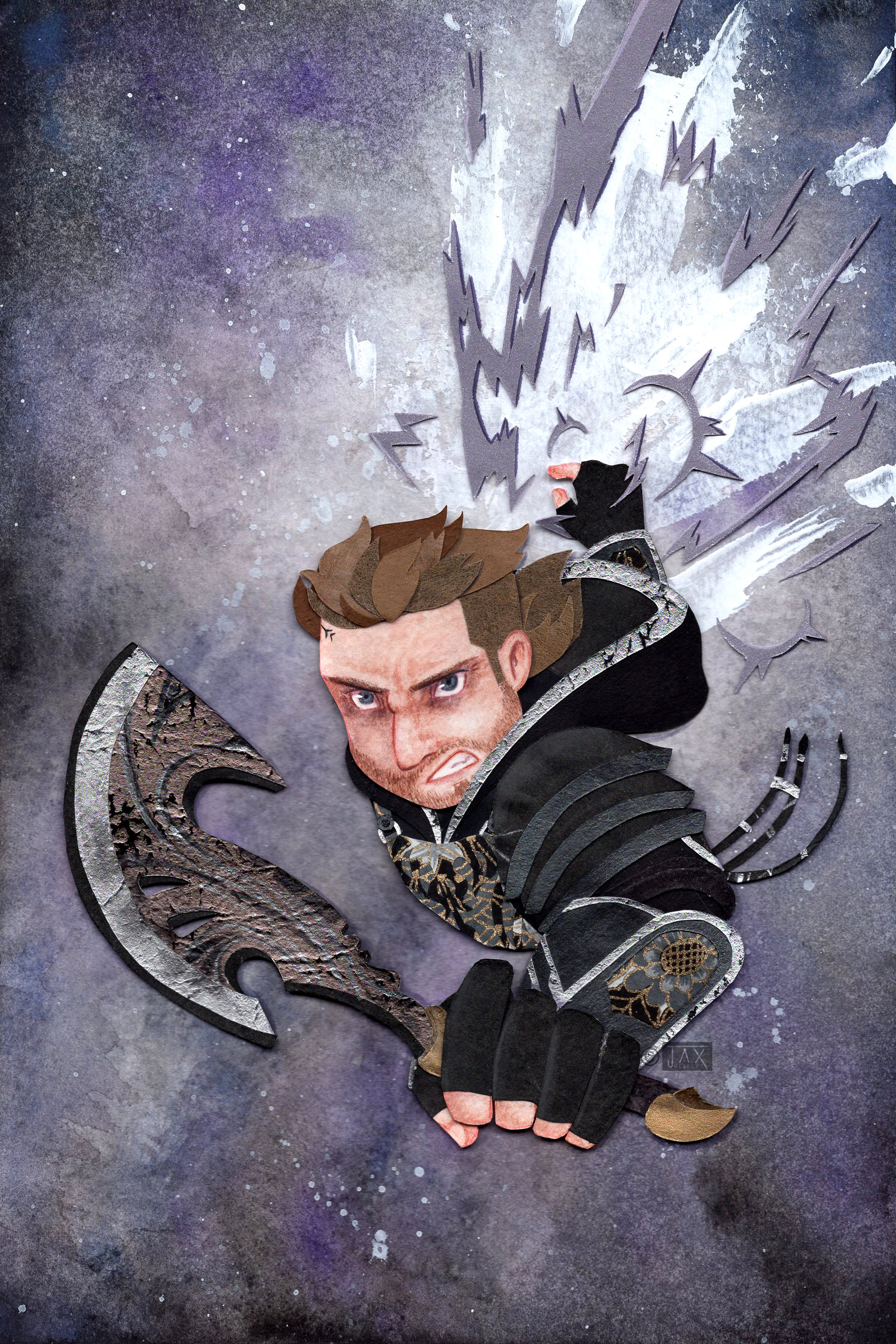 FFXV Kingsglaive Libertus Papercraft Project Scatman - Etsy