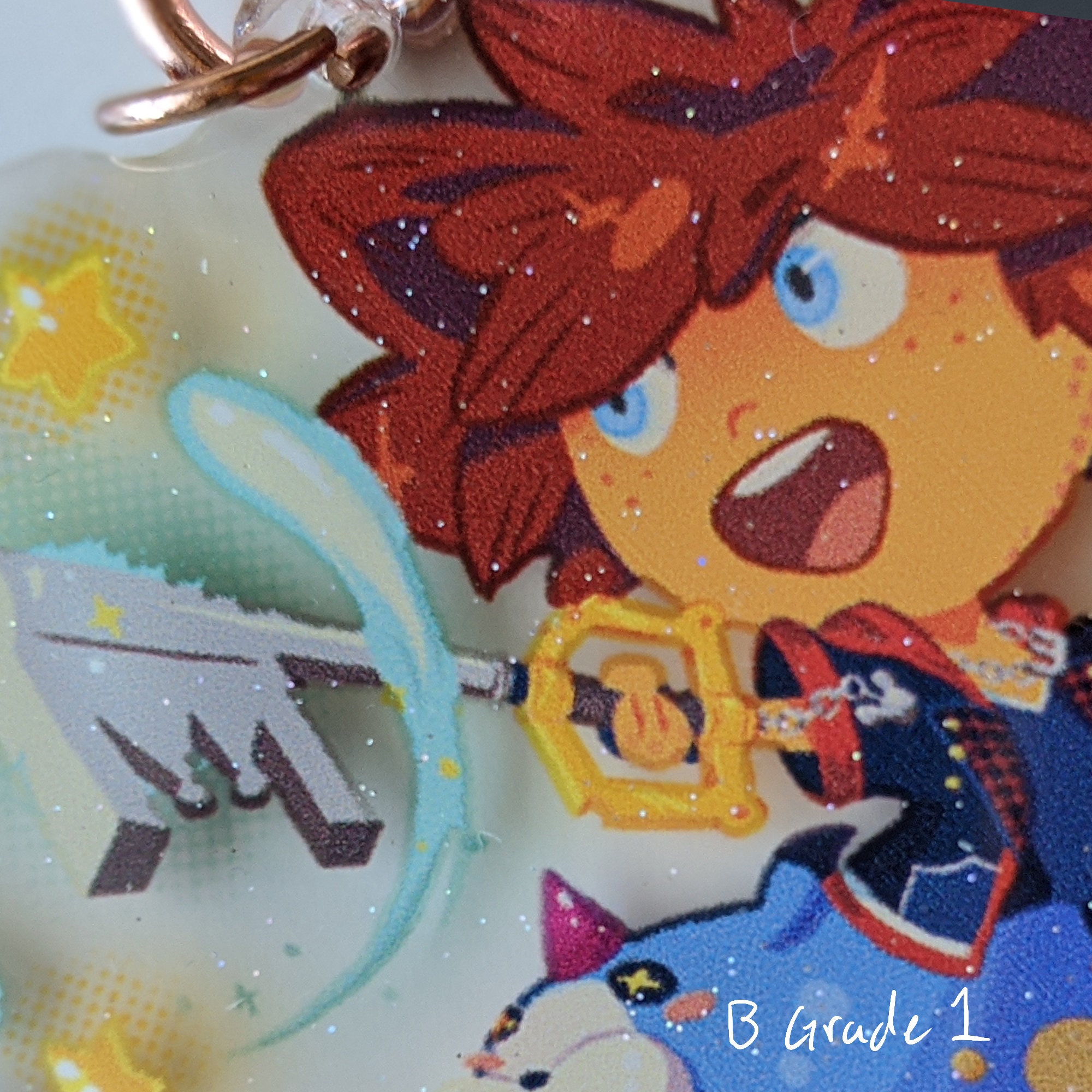KH Sora & Riku 2.5 Inch Acrylic Glitter Charms - Etsy