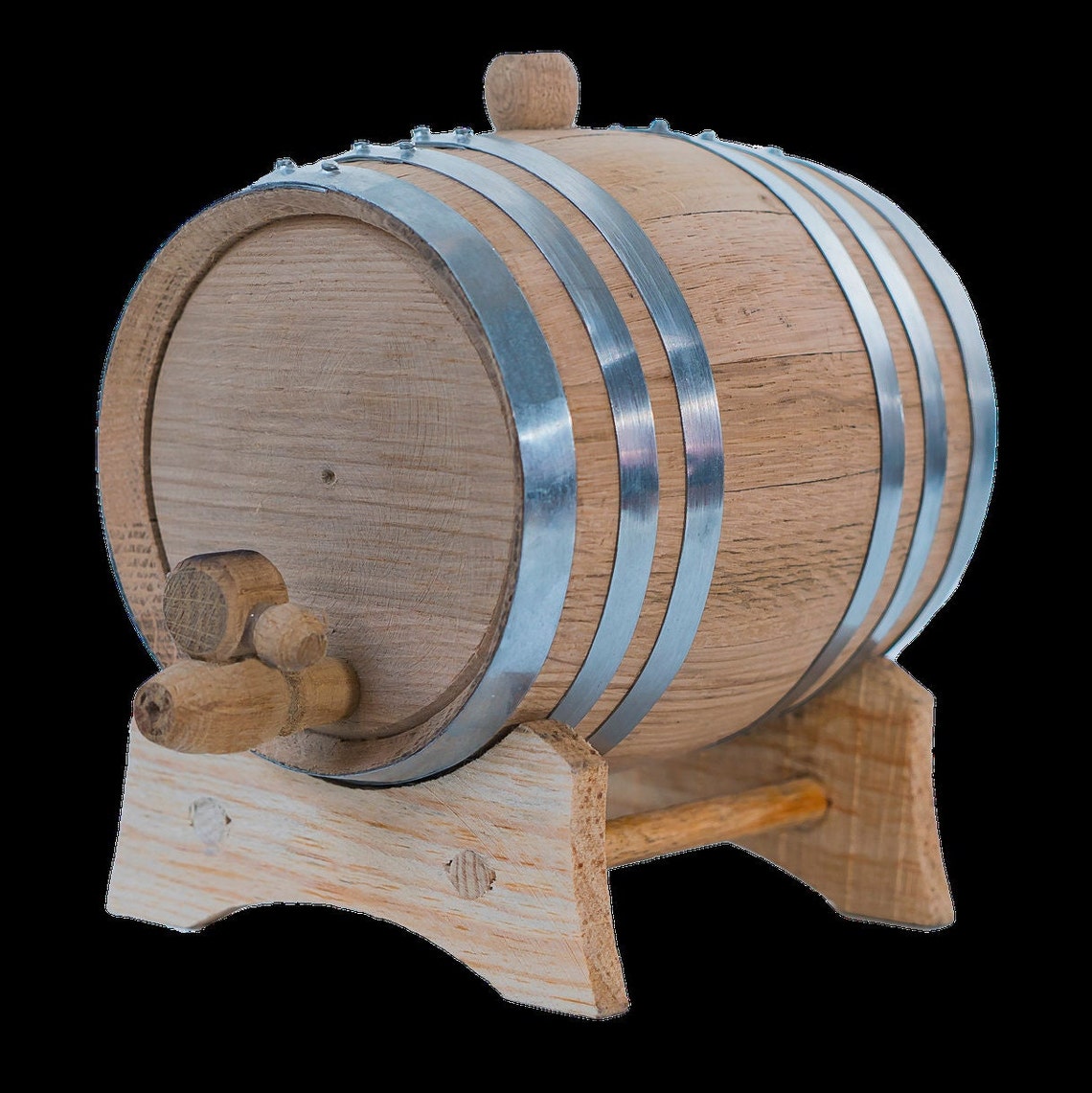 Beer Barrel 10 Liters 2.64 Gallons American Oak to Aging - Etsy