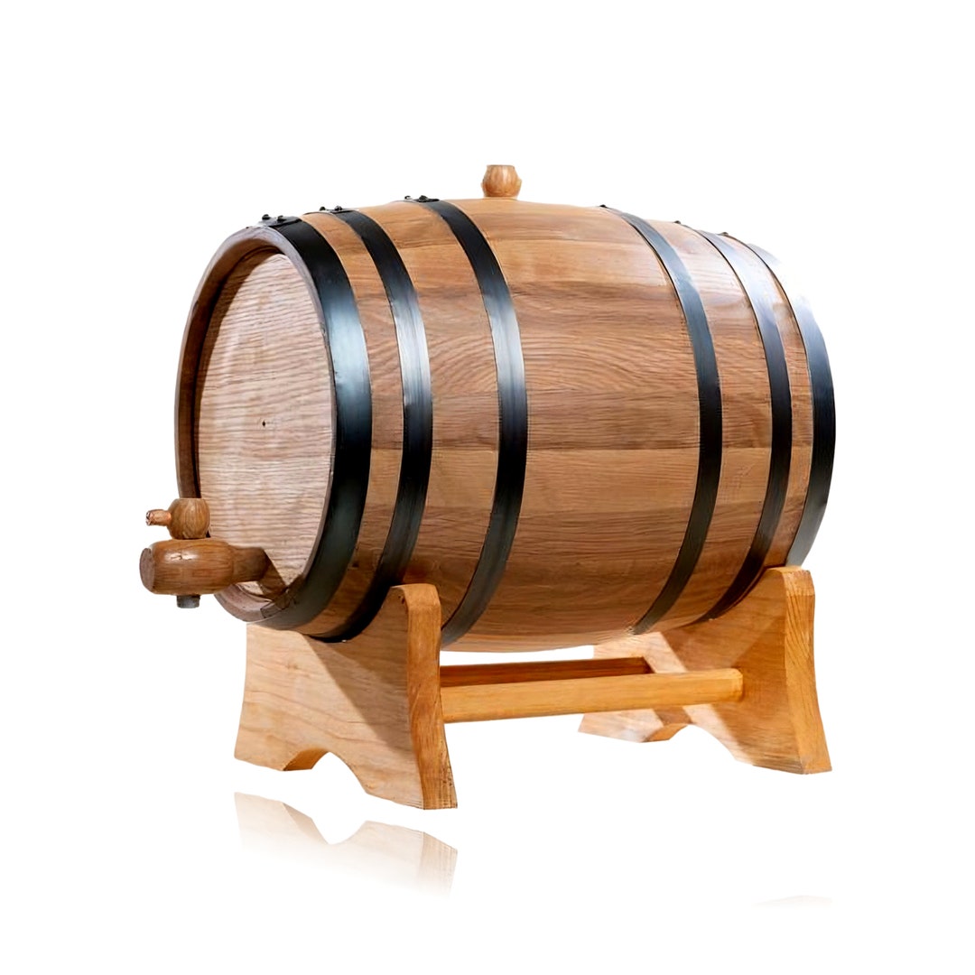 White Oak Barrel of 20 Liters of Black to Age Tequila, Whiskey ...