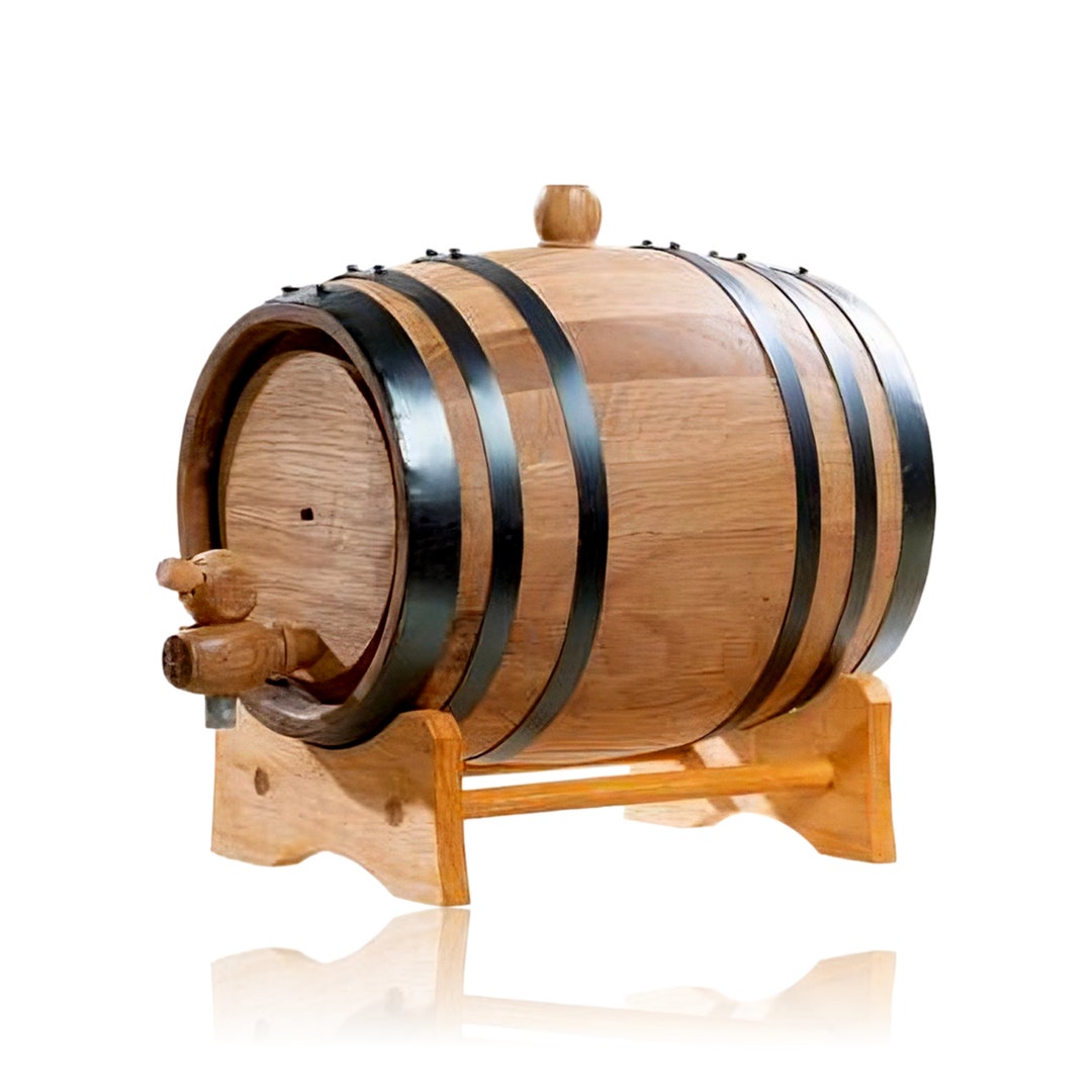 White Oak Barrel of 2 Liter of Black to Age Tequila, Whiskey ...
