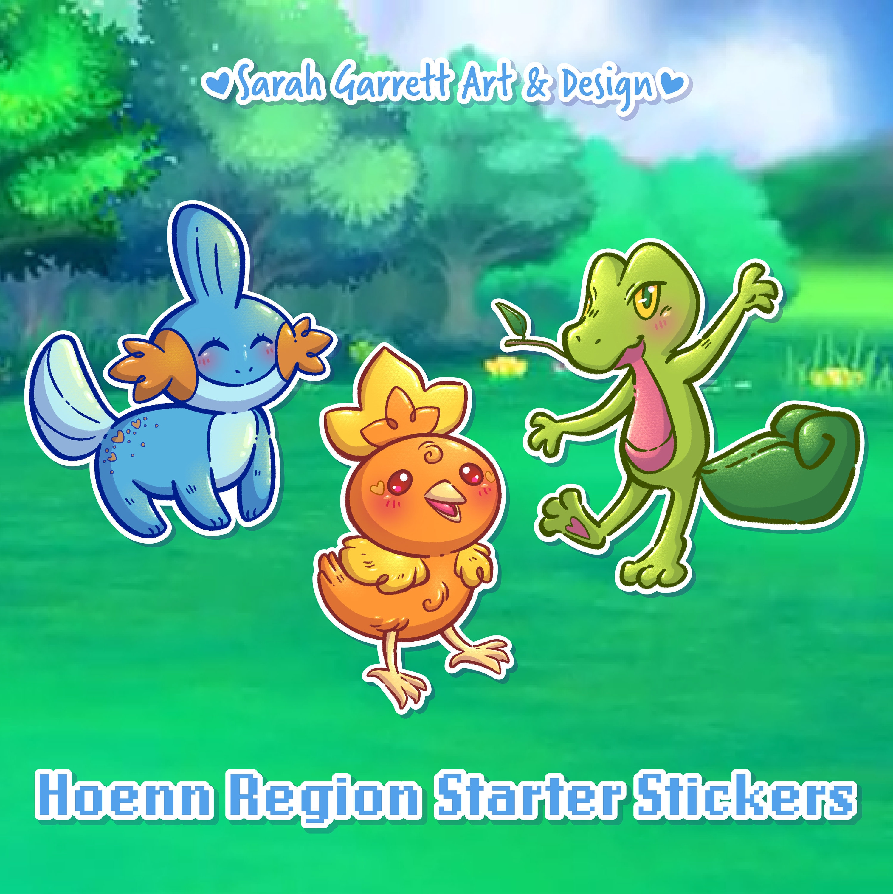 Hoenn Region Starter Pokemon
