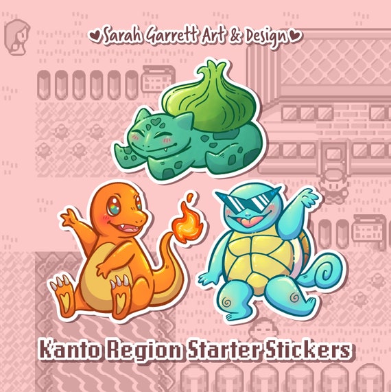 Pokemon Starters Gen 1