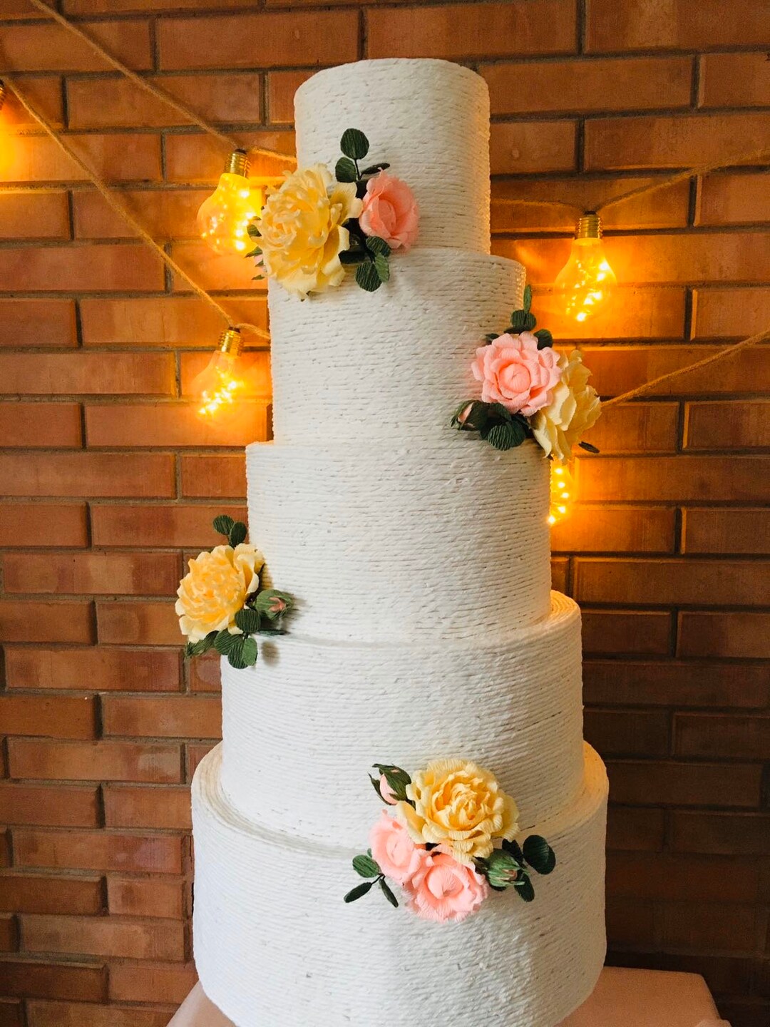 Big Creamy Rose Wedding Pinata - Etsy