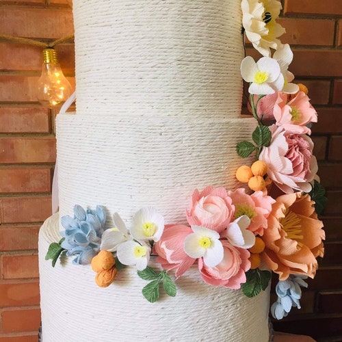 Big Spring Colors Wedding Cake Pinata - Etsy