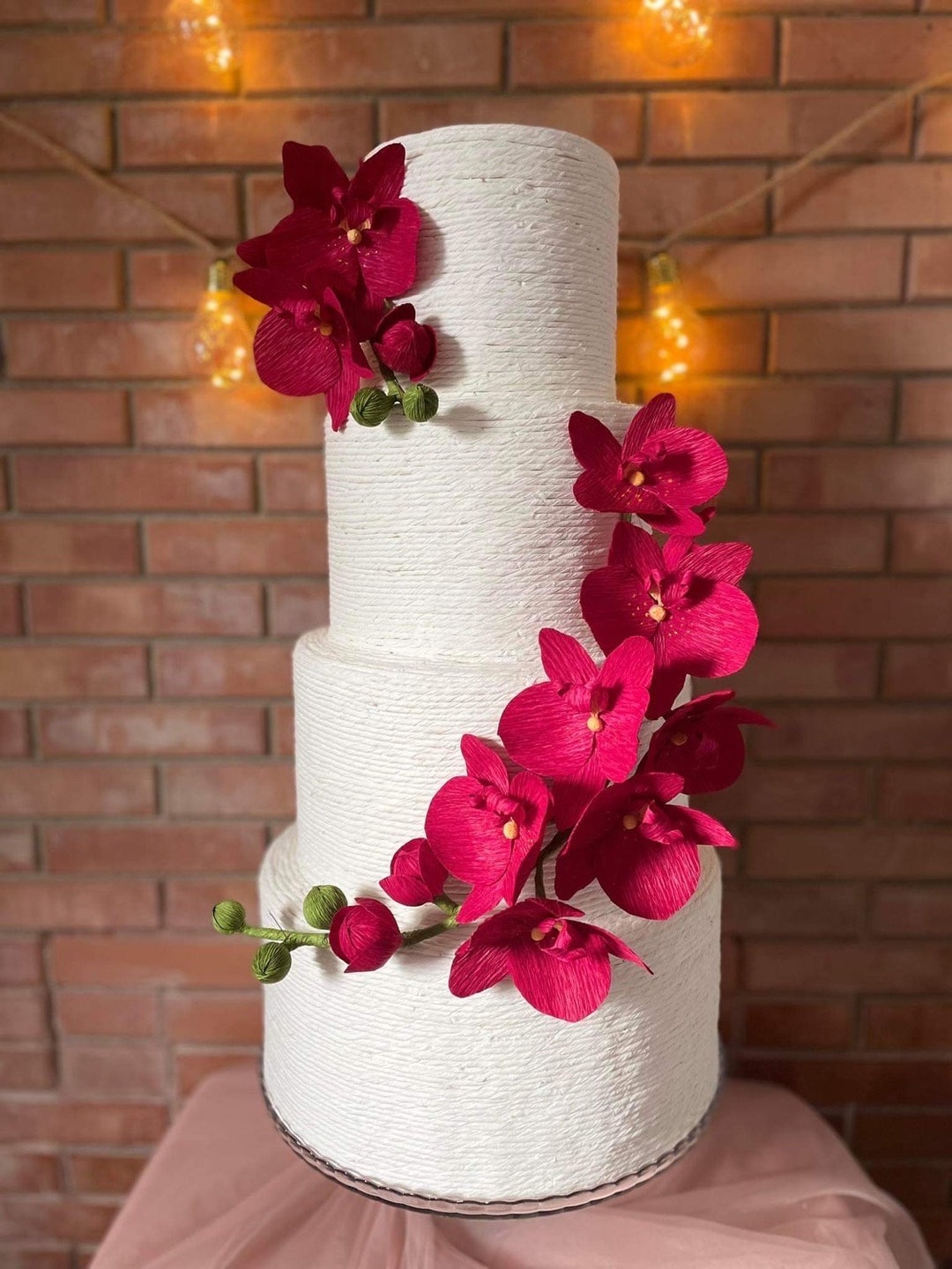 Big Cherry Red Orchid Wedding Pinata - Etsy