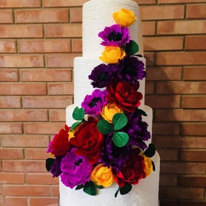 Big Custom Bright Colors Purple Yellowwedding Pinata - Etsy