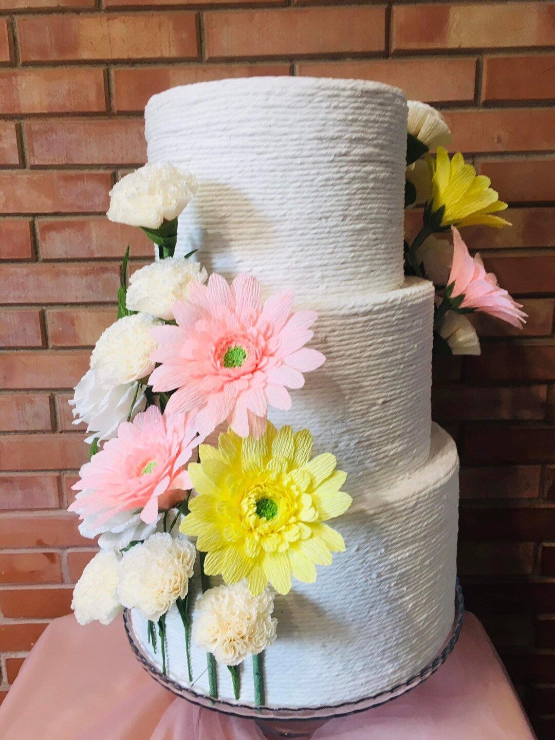 Big Carnation Aster Wedding Cake Pinata - Etsy