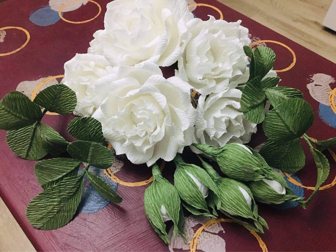 Big White Rose Wedding Pinata - Etsy