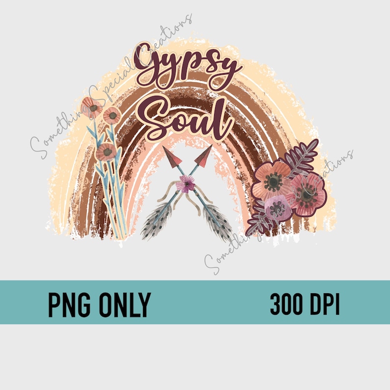 Gypsy Soul PNG - Etsy
