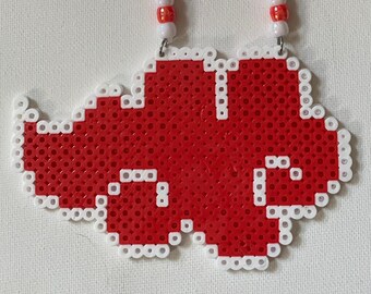 Anime Perler Bead Necklace - Etsy