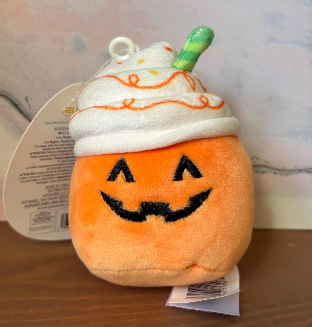 Custom Lost Lands Squish Mallow Clip-on Keychain Squish, Pumpkin Latte ...