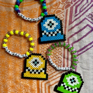 Subtronics Cyclops Perler Single 6 Pack Kandi / EDM DJ Artist Bracelet ...