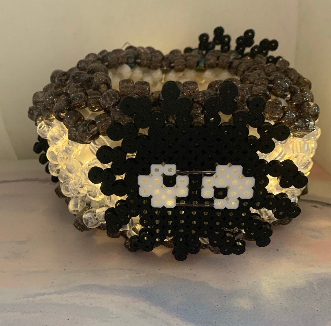 Glow Soot Sprite Spirited Away Kawaii Perler 3D Epic Kandi - Etsy