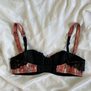 Vintage Chantal Thomas Corral Black Ruffled Bra Thong Lingerie Set ...