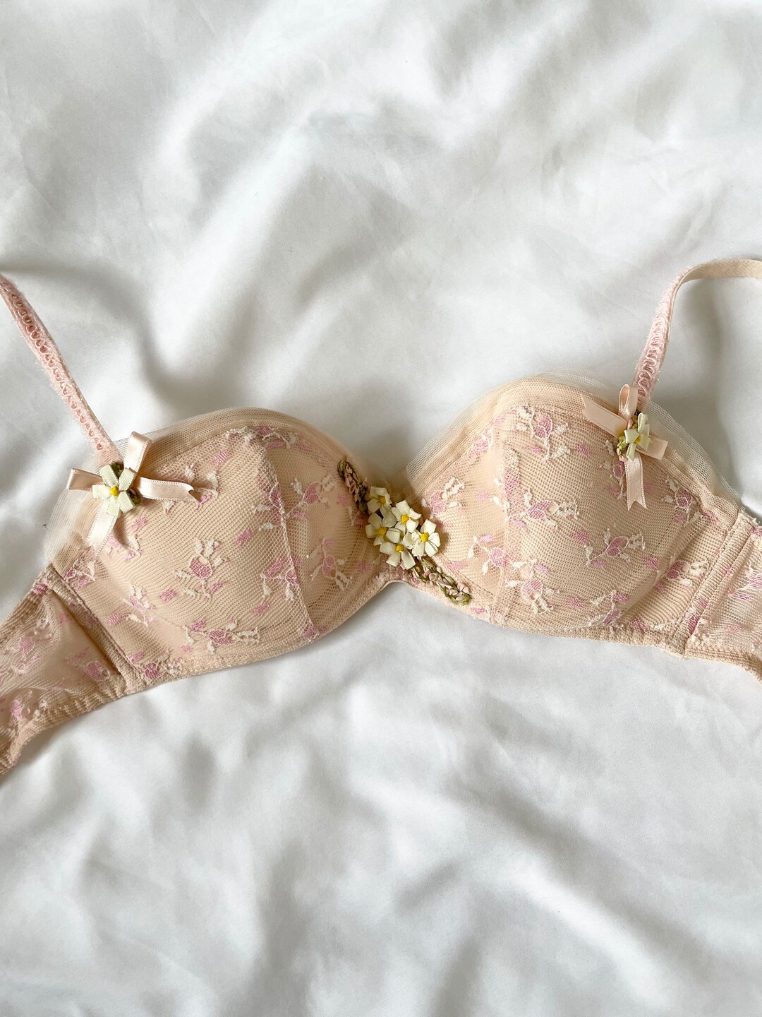 Vintage Chantal Thomas for VS Romantic Floral Details Bra, Size 34B - Etsy