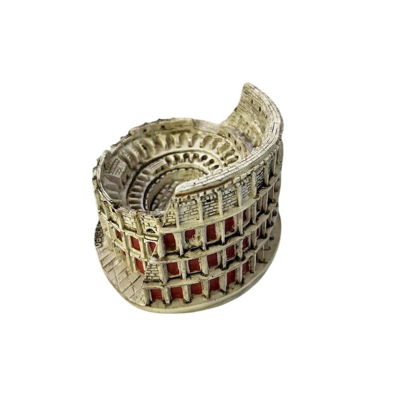 Colosseum Resin Statue Rome Hand Painted in Italy 16cm - Etsy