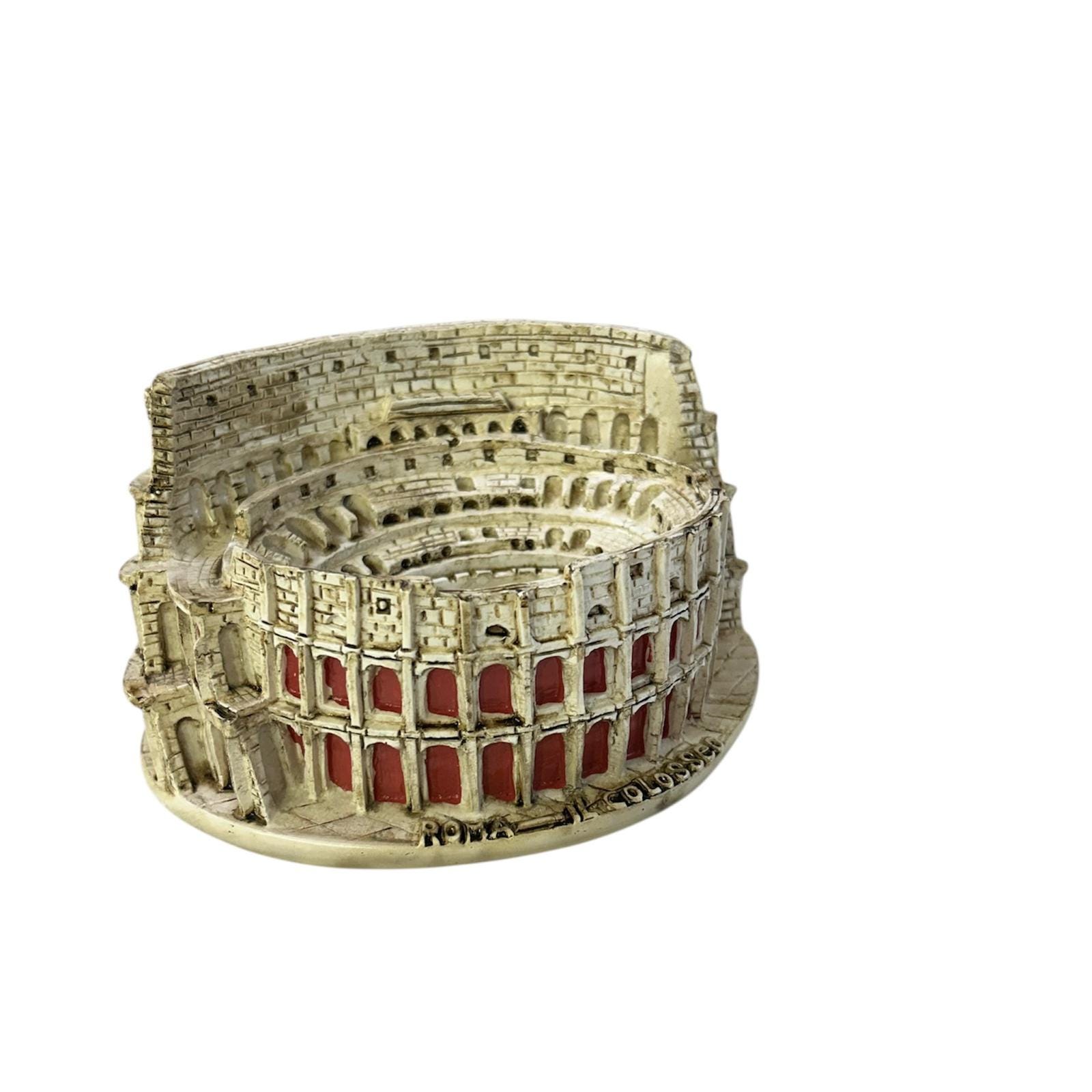 Colosseum Resin Statue Rome Hand Painted in Italy 16cm - Etsy