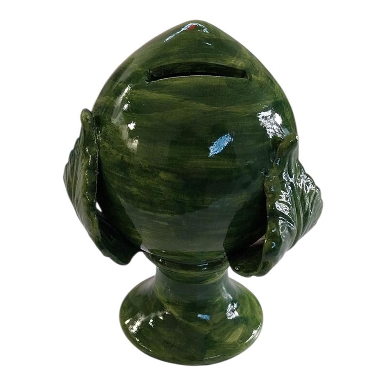 Ceramic Piggy Bank in the Shape of a Pugliese Pumo, 17 Cm, Hand Made ...