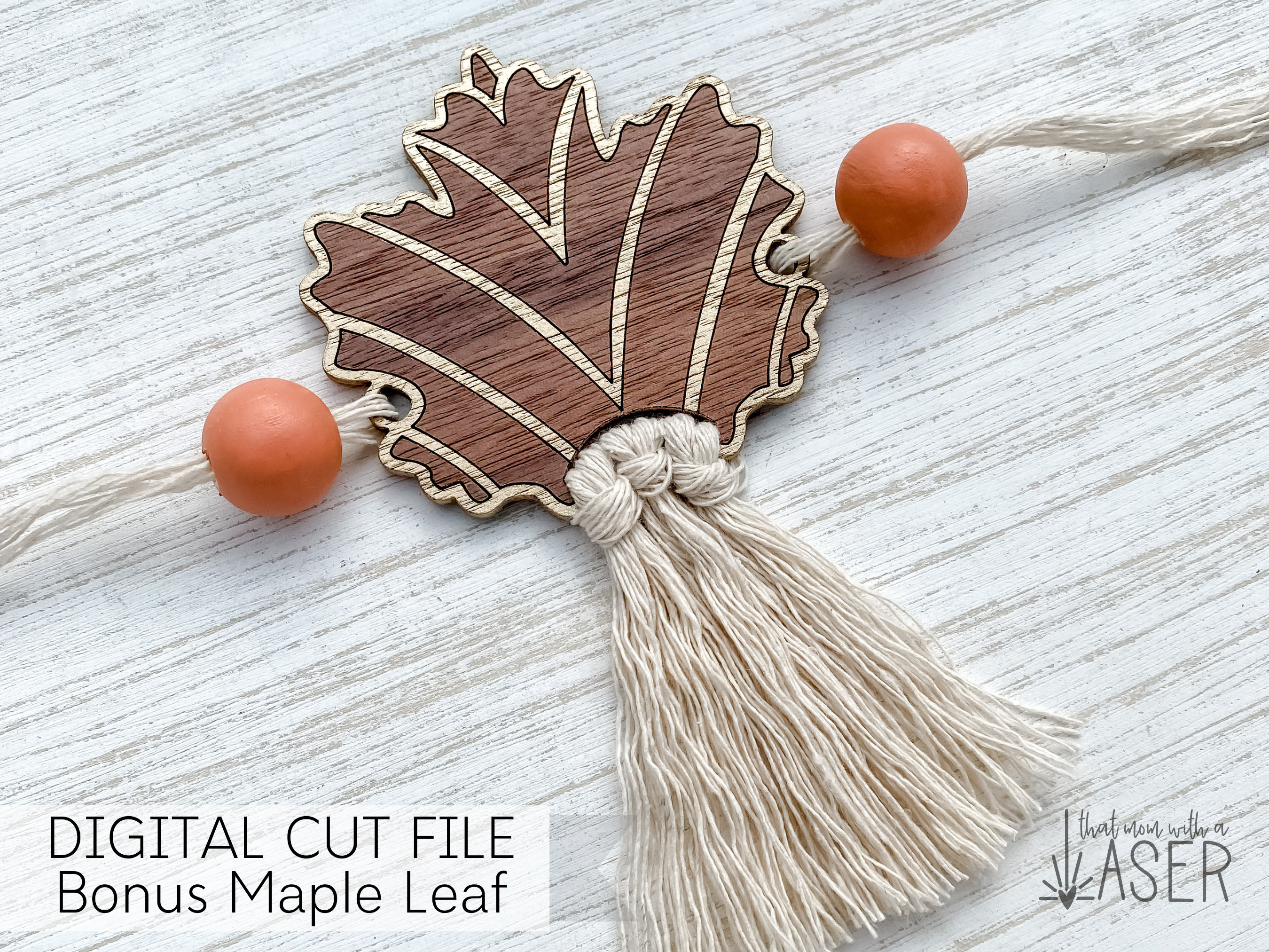 Boho Thanksgiving Macrame Turkey Garland - Digital Laser Cut File ONLY ...