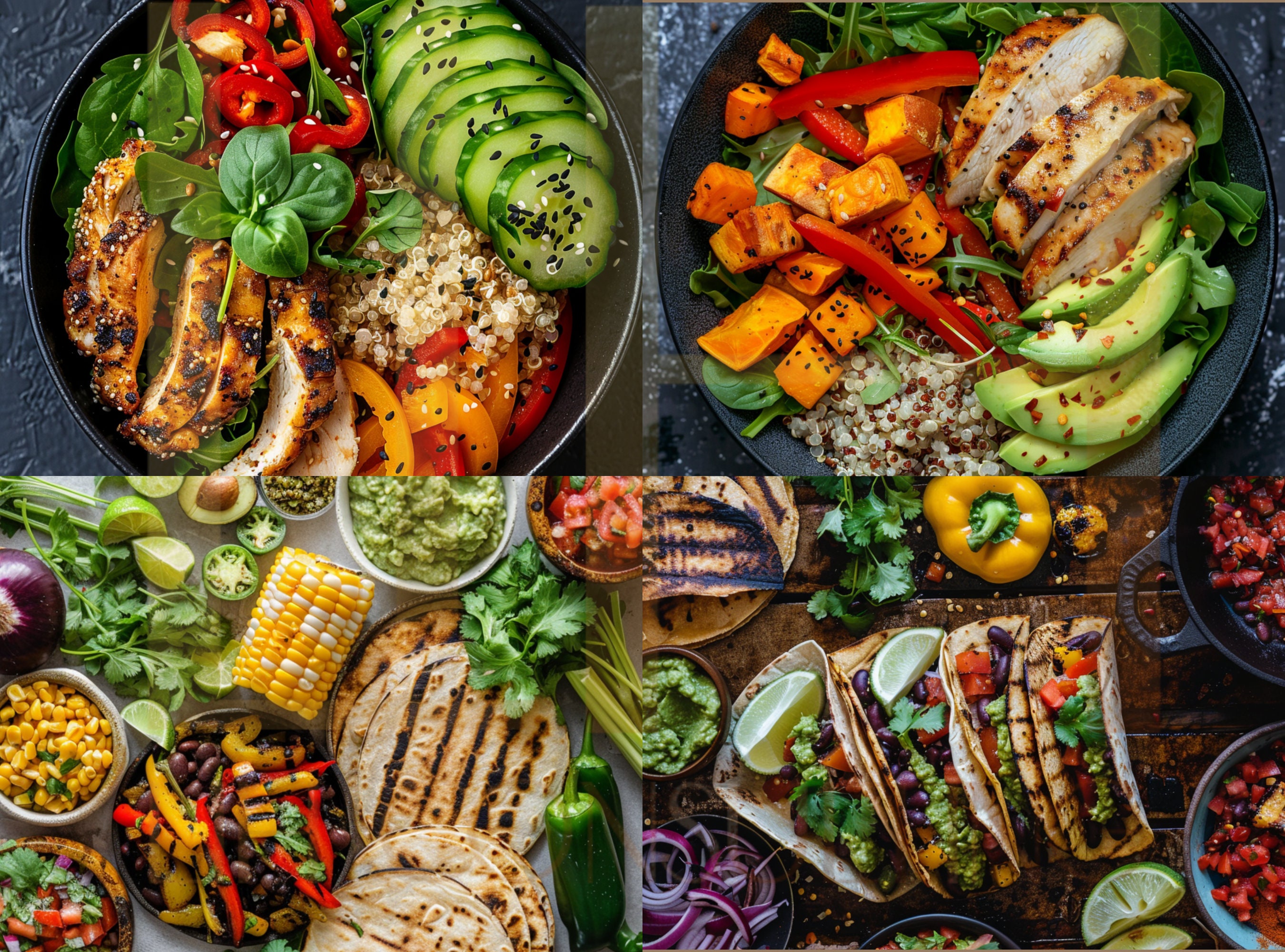 Nutritional Meal Stock Photo Pack: Healthy Food Photography - Etsy