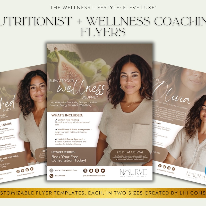 Health and Wellness Flyer - Etsy