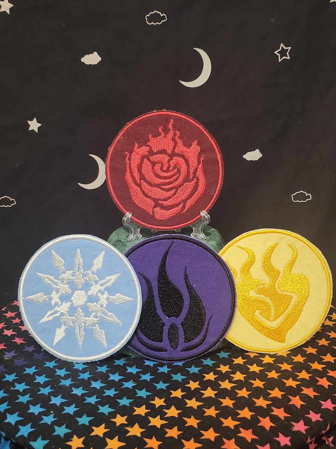 RWBY Symbols Iron-on Patches- Embroidered Patches - Etsy