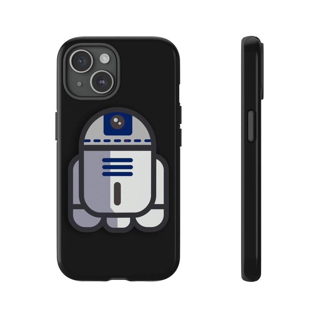 Cartoon R2D2 Star Wars Phone Case Cover Fit for iPhone 15, 14 Plus, 13 ...