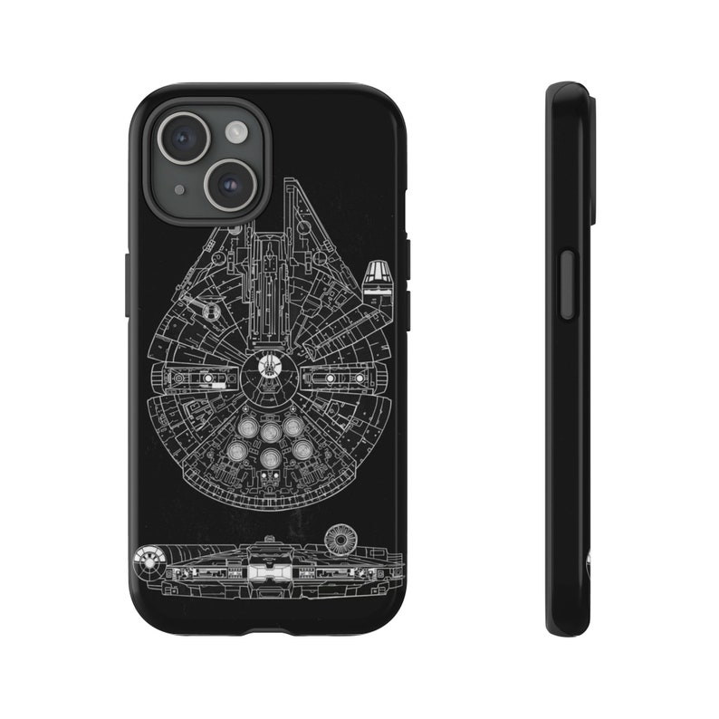 Millennium Falcon Star Wars Phone Case Case Cover Fit for iPhone 15, 14 ...